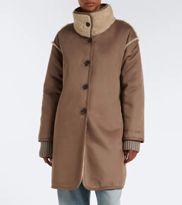 Velvet By Graham & Spencer Yves Teddy-trimmed Coat