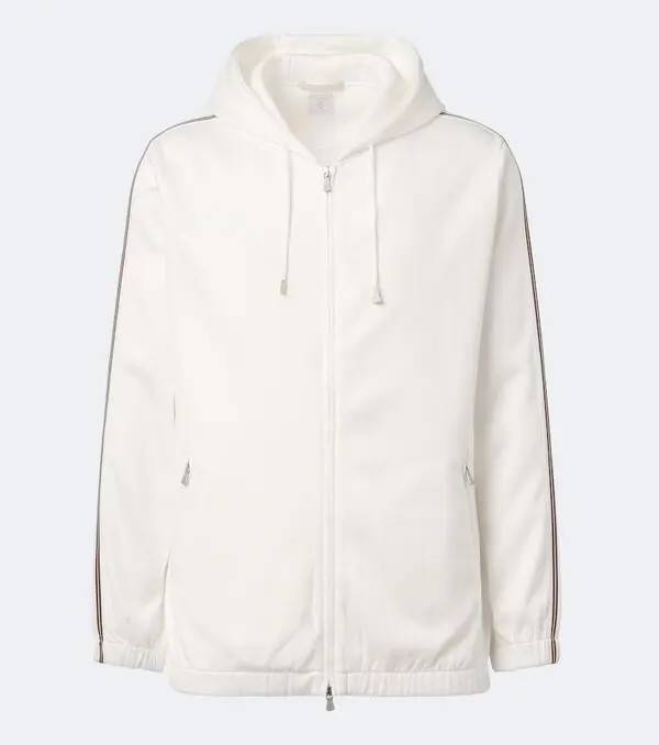 Eleventy Cotton Zip-up Hoodie