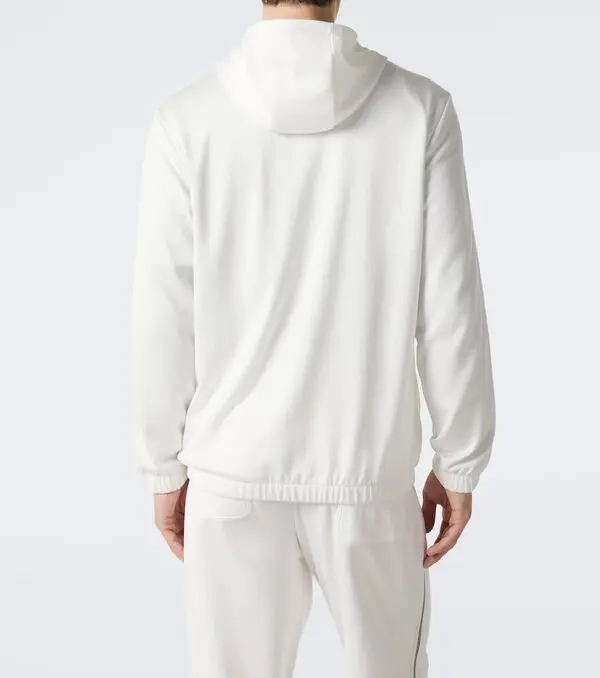 Eleventy Cotton Zip-up Hoodie