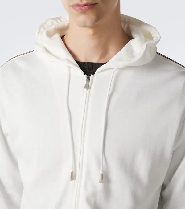 Eleventy Cotton Zip-up Hoodie