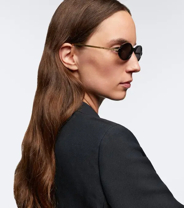 Dior Bow R2i Oval Sunglasses