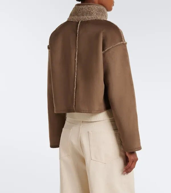 Velvet By Graham & Spencer Esme Cropped Jacket - Brown