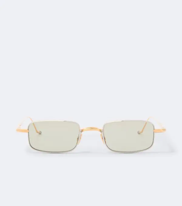 JACQUES MARIE MAGE Dusk Rectangular Sunglasses - Gold