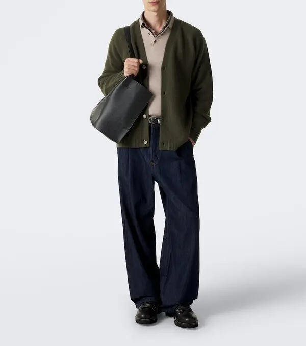 Arch4 Mr Sage Cashmere Cardigan