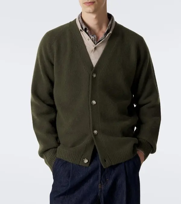 Arch4 Mr Sage Cashmere Cardigan