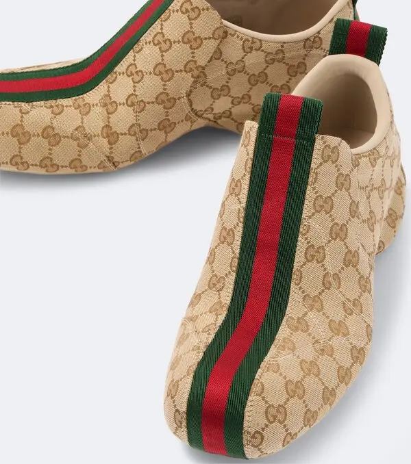 Gucci Drip Gg Canvas Sneakers