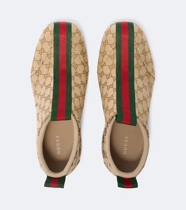 Gucci Drip Gg Canvas Sneakers