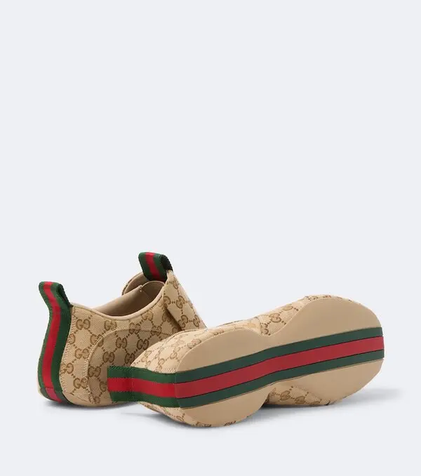 Gucci Drip Gg Canvas Sneakers