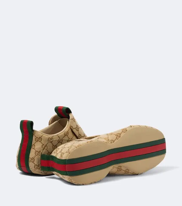Gucci Drip Gg Canvas Sneakers