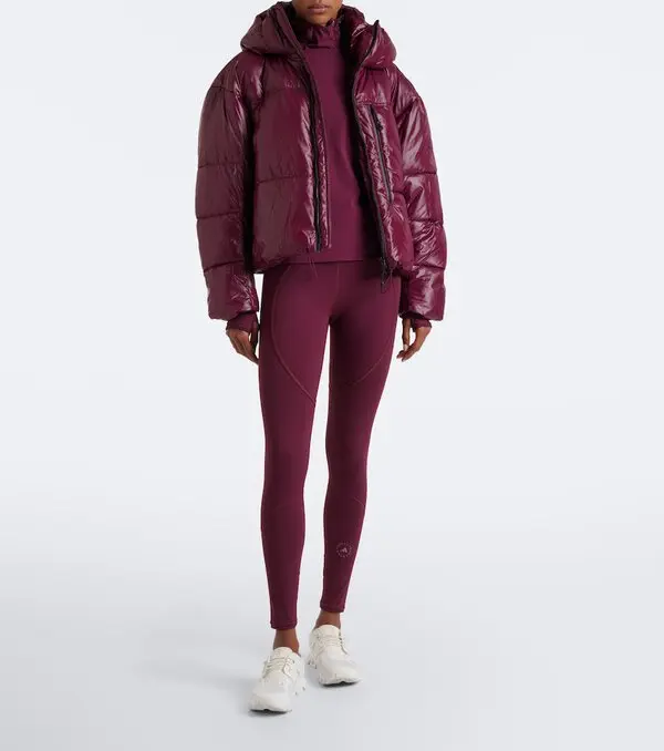 Adidas By Stella McCartney Hooded Puffer Jacket