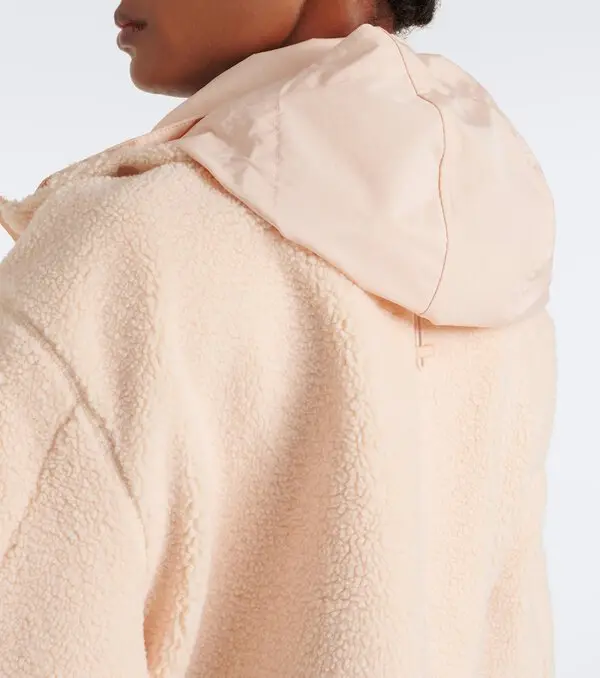 Adidas By Stella McCartney Hooded Teddy Jacket