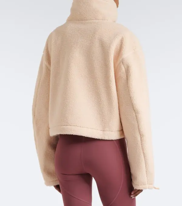 Adidas By Stella McCartney Hooded Teddy Jacket