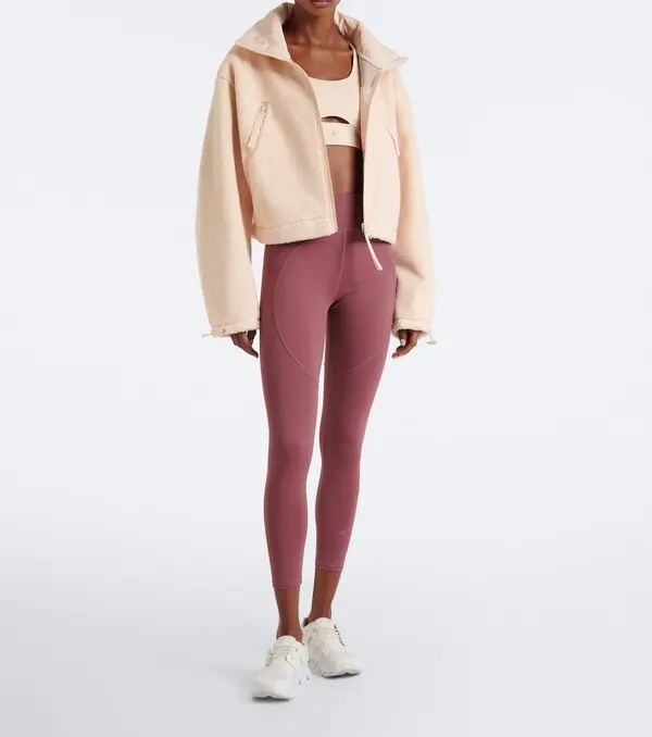 Adidas By Stella McCartney Hooded Teddy Jacket