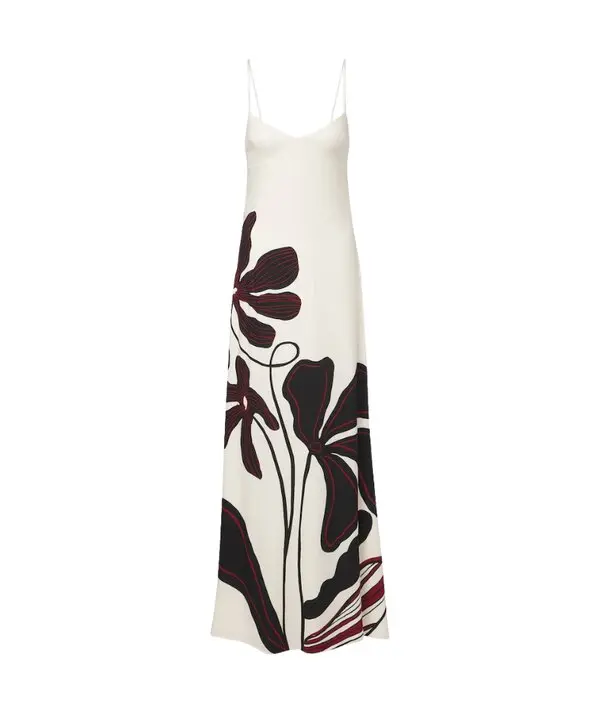 CALA DE LA CRUZ Pontevedra Maxi Dress - White