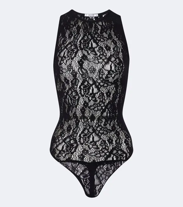 Wolford Lace Bodysuit - Black