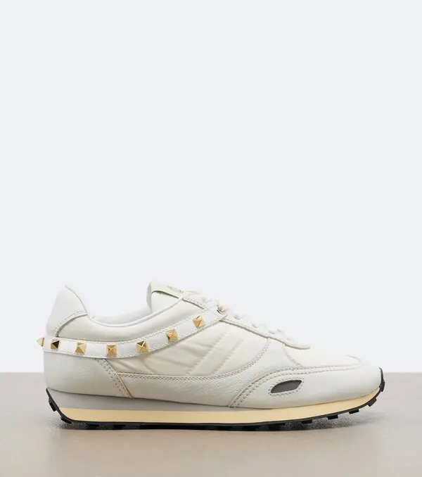 Valentino Garavani Studded Leather Sneakers
