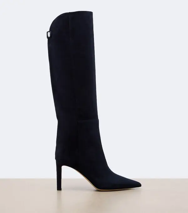 JIMMY CHOO Alizze Suede Knee-high Boots