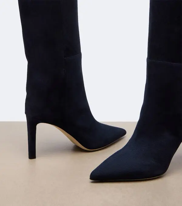 JIMMY CHOO Alizze Suede Knee-high Boots