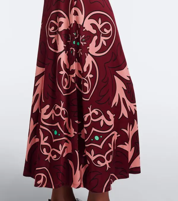 Johanna Ortiz Printed Maxi Dress - Multicoloured