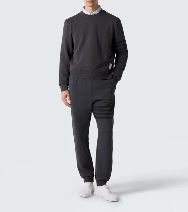 Thom Browne Striped Cotton Sweatpants