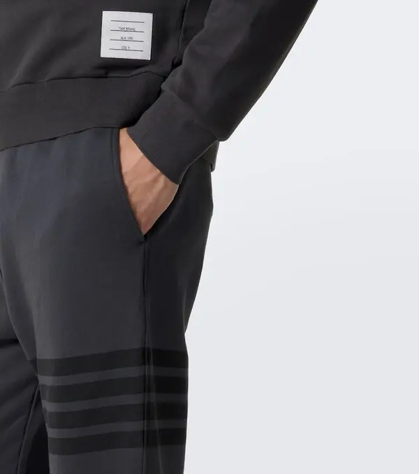 Thom Browne Striped Cotton Sweatpants