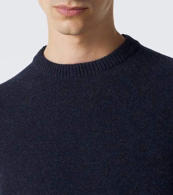 Zegna Wool And Cashmere Crewneck Sweater