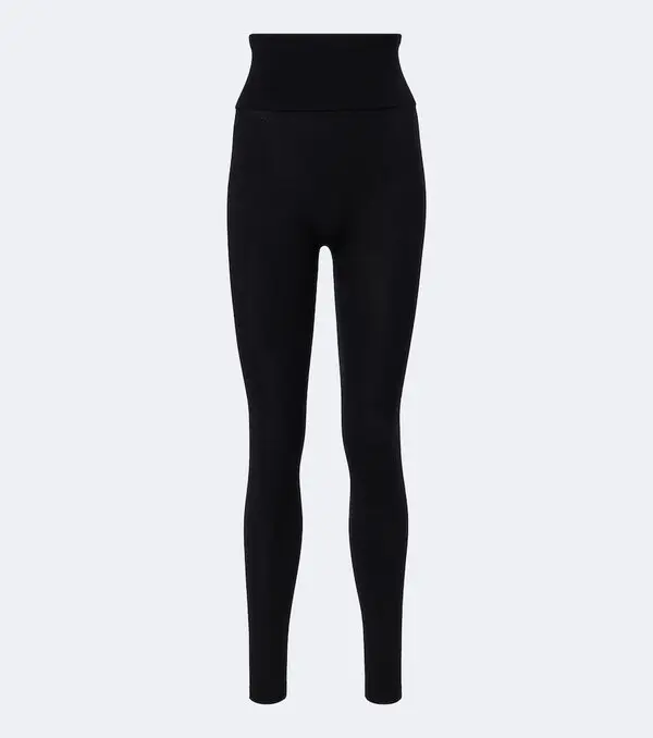 Wolford Woolford Wool-blend Leggings - Black