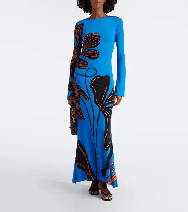CALA DE LA CRUZ Maxi Dress
