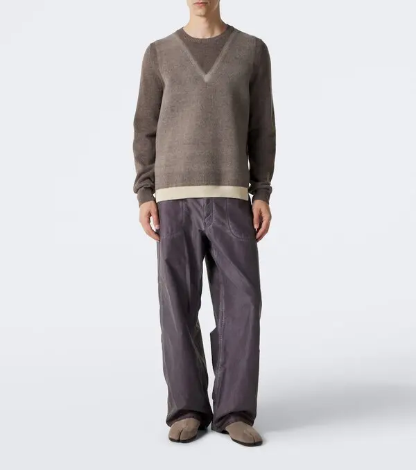 MAISON MARGIELA Tabi Suede Slip-ons