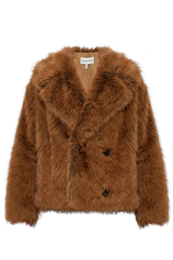 Munthe Vestine' Fur Coat With Collar