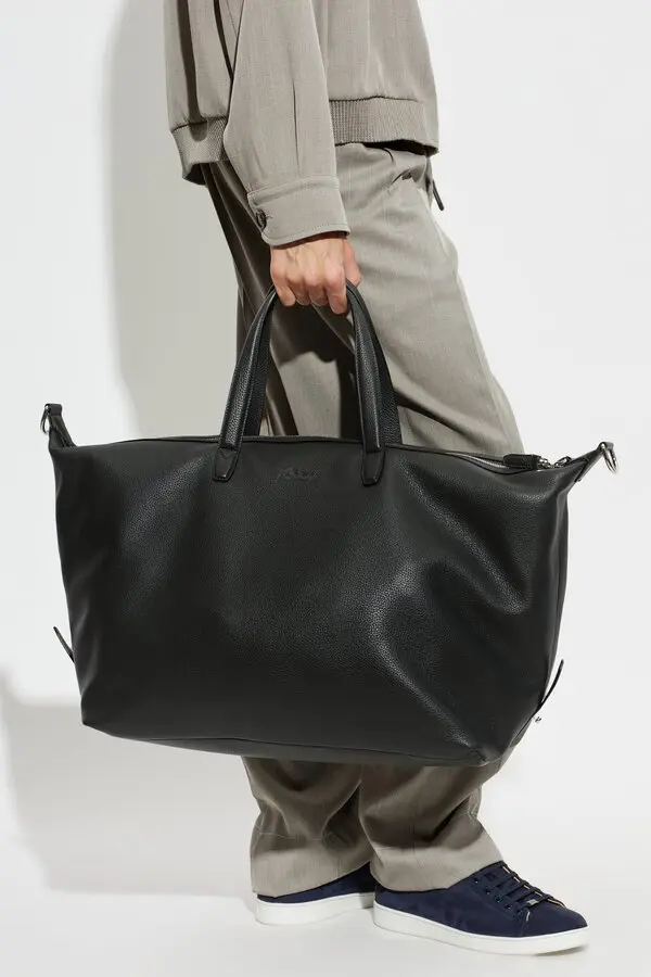 Brioni Leather Travel Bag
