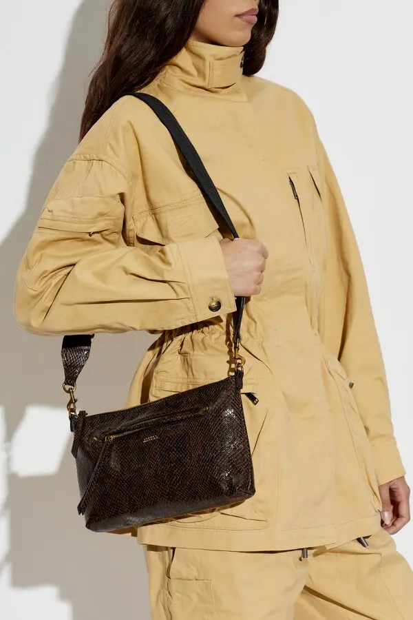 Isabel Marant Étoile Nessah Leather Shoulder Bag