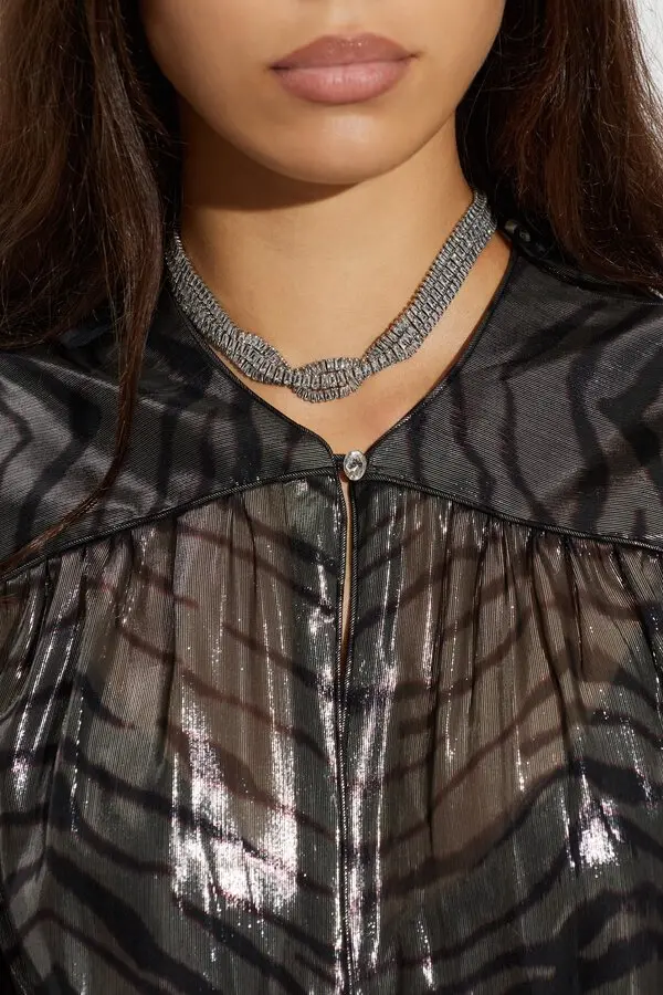 Isabel Marant Étoile Choker With Shimmering Crystals