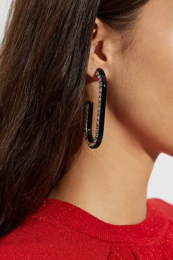 Isabel Marant Étoile Earrings With Shimmering Crystals