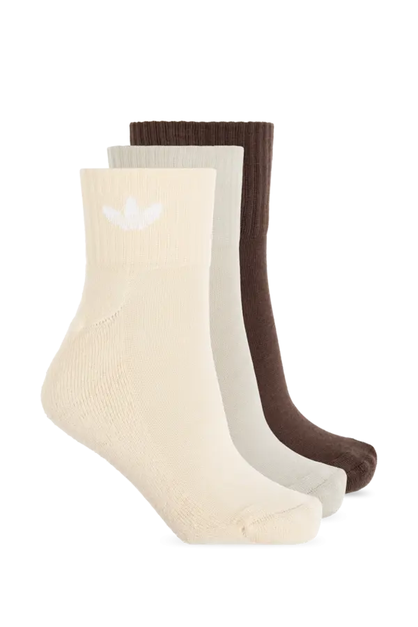 ADIDAS ORIGINALS Three-pack Socks With Logo