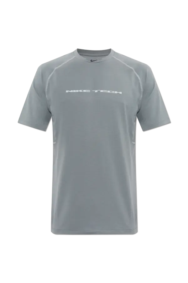 Nike T-shirt With Logo - Grey