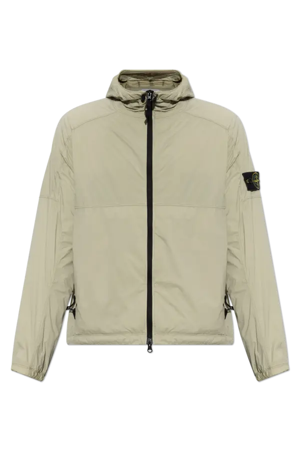 Stone Island Jacket With Logo Patch