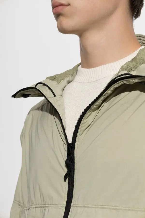 Stone Island Jacket With Logo Patch