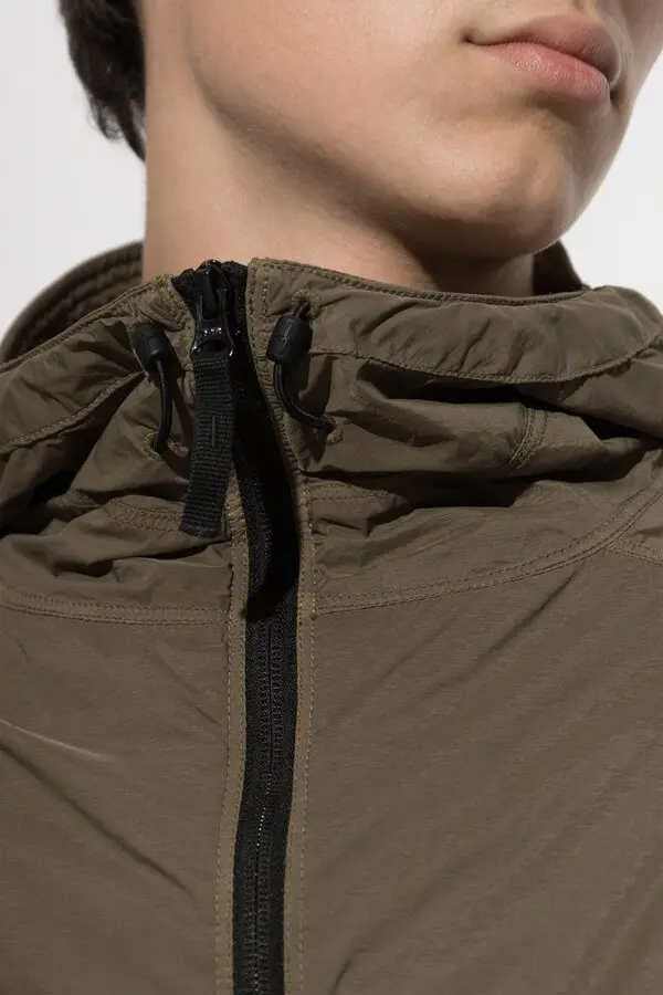 Stone Island Jacket With Logo Patch
