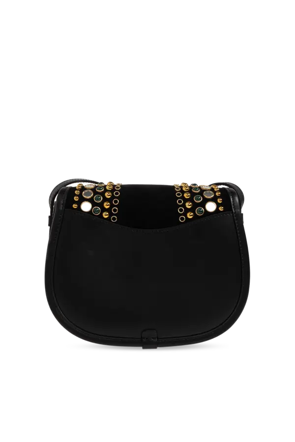 Etro Suede Bag With Embellishments