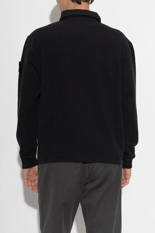 Stone Island Sweatshirt With Logo Patch