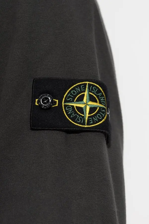 Stone Island Sweatshirt With Logo Patch