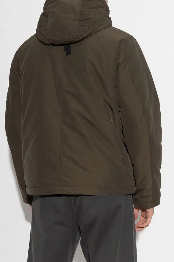 Stone Island Insulated Jacket With Logo Patch