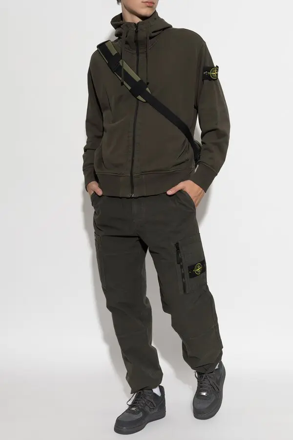 Stone Island Sweatshirt With Logo Patch