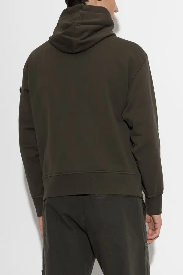 Stone Island Sweatshirt With Logo Patch