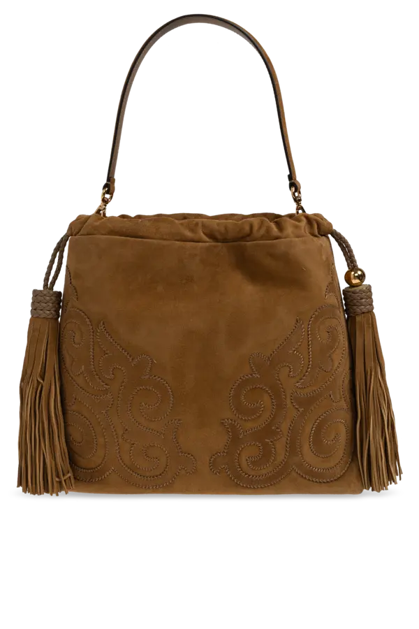 Etro Suede Bag ‘kalispera Medium - Brown