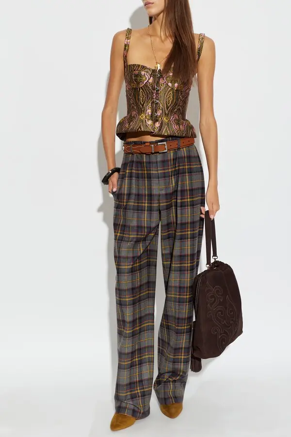 Etro Fitted Patterned Top