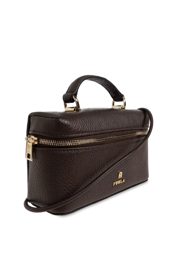 Furla Camelia Micro’ Leather Bag
