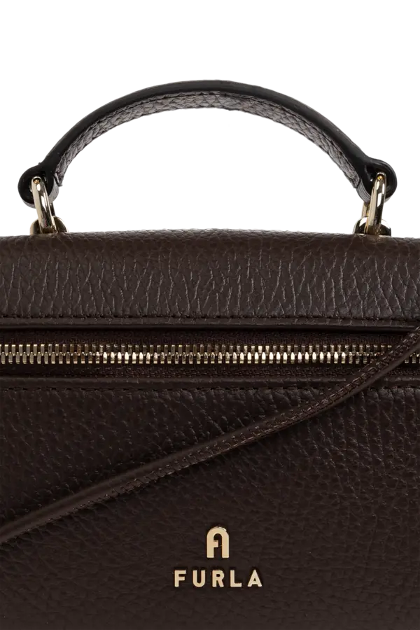 Furla Camelia Micro’ Leather Bag