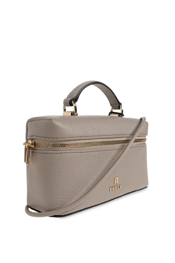 Furla Camelia Micro’ Leather Bag
